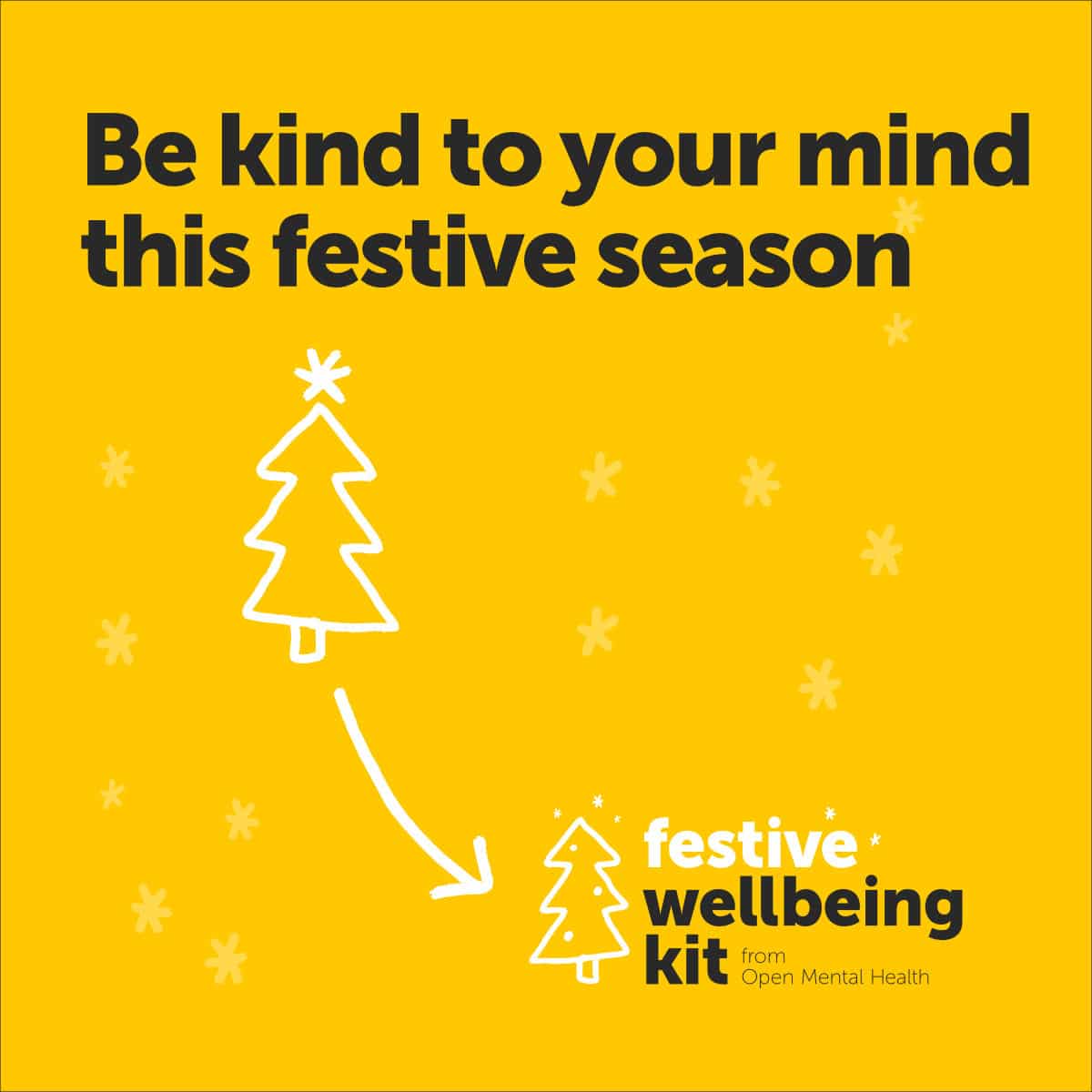 A reminder to be kind to your mind this festive season - Second Step